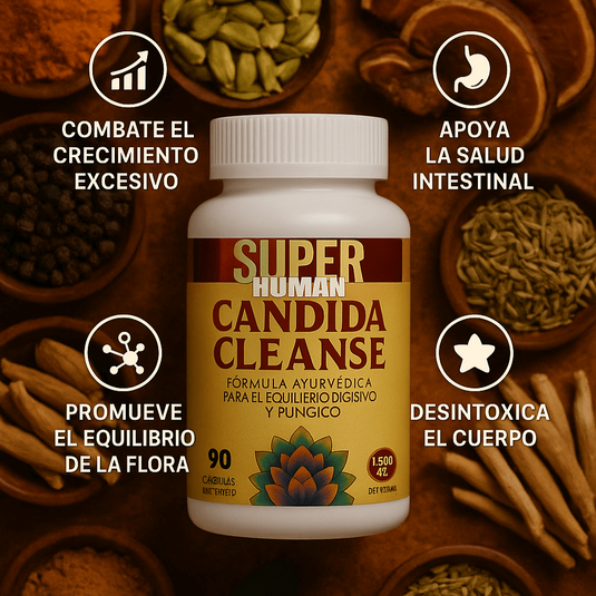 Cándida Cleanse - Fórmula Ayurvédica para la Salud Digestiva y Equilib ...