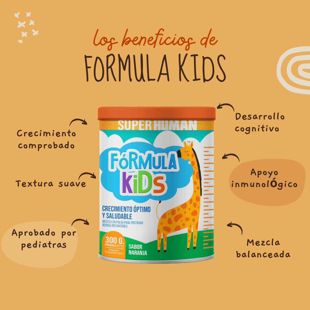 Fórmula Kids - Fórmula para un Crecimiento Óptimo y Saludable (300 grm ...